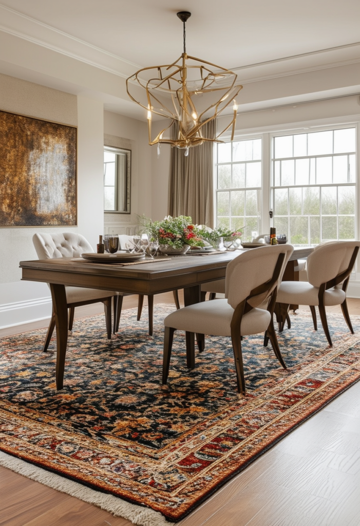 The Ultimate Guide to Dining Room Area Rugs: Style and Function ...
