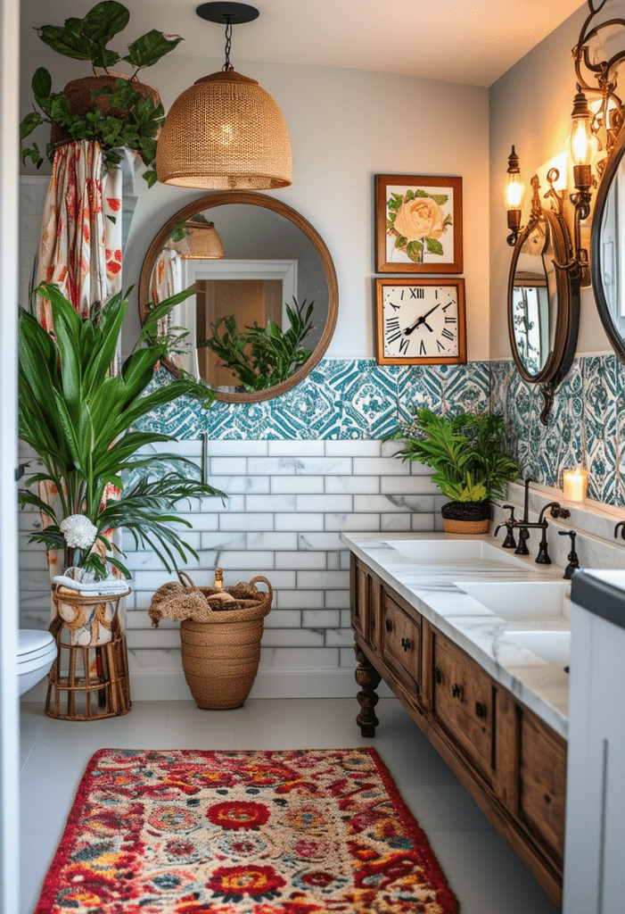 Unique Ideas to Create Your Dream Eclectic Bathroom - goodworksfurniture