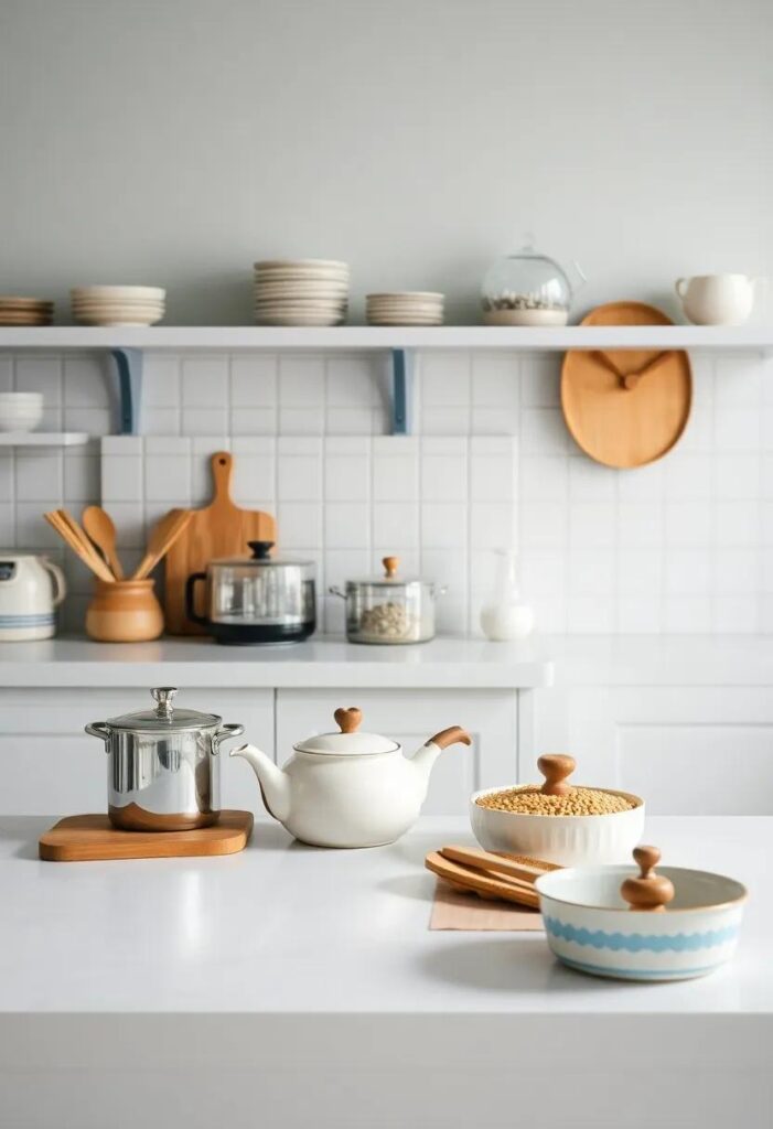 Timeless Charm: Embracing a Vintage Kitchen with Nostalgic Cookware ...