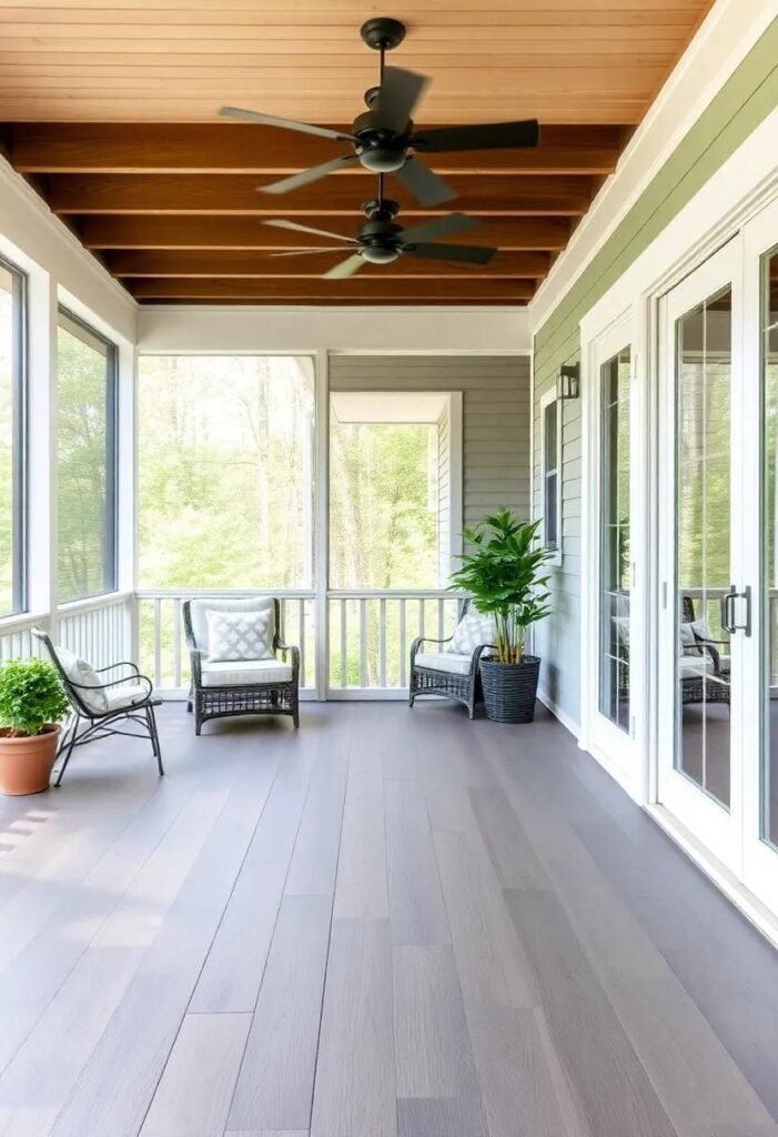 10 Inspiring Screened Porch Flooring Ideas You'll Love - Enhance Your ...