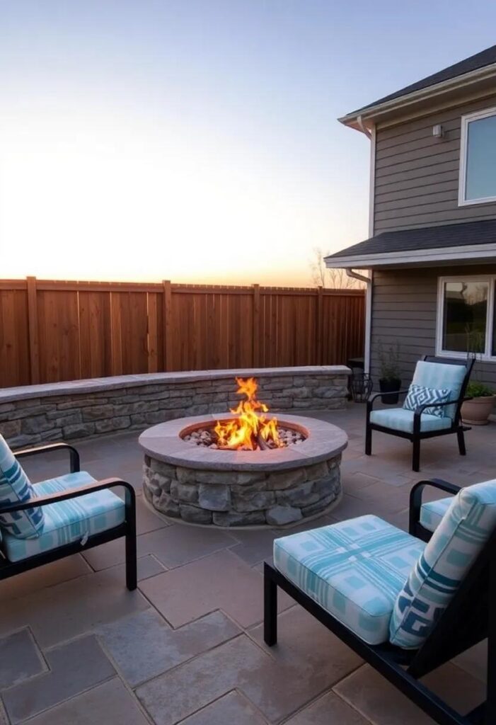 Transform Your Patio: 24 Stunning DIY Stone Surrounds for Fire Pit ...