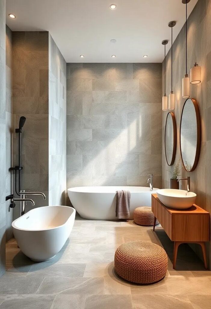 28 Serene Zen Bathroom Tile Ideas for a Tranquil Retreat Transformation
