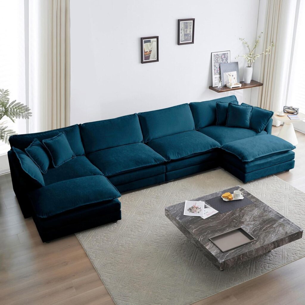 Honest Review: 146.5" U-Shaped Cloud Modular Sofa - Comfort & Style ...